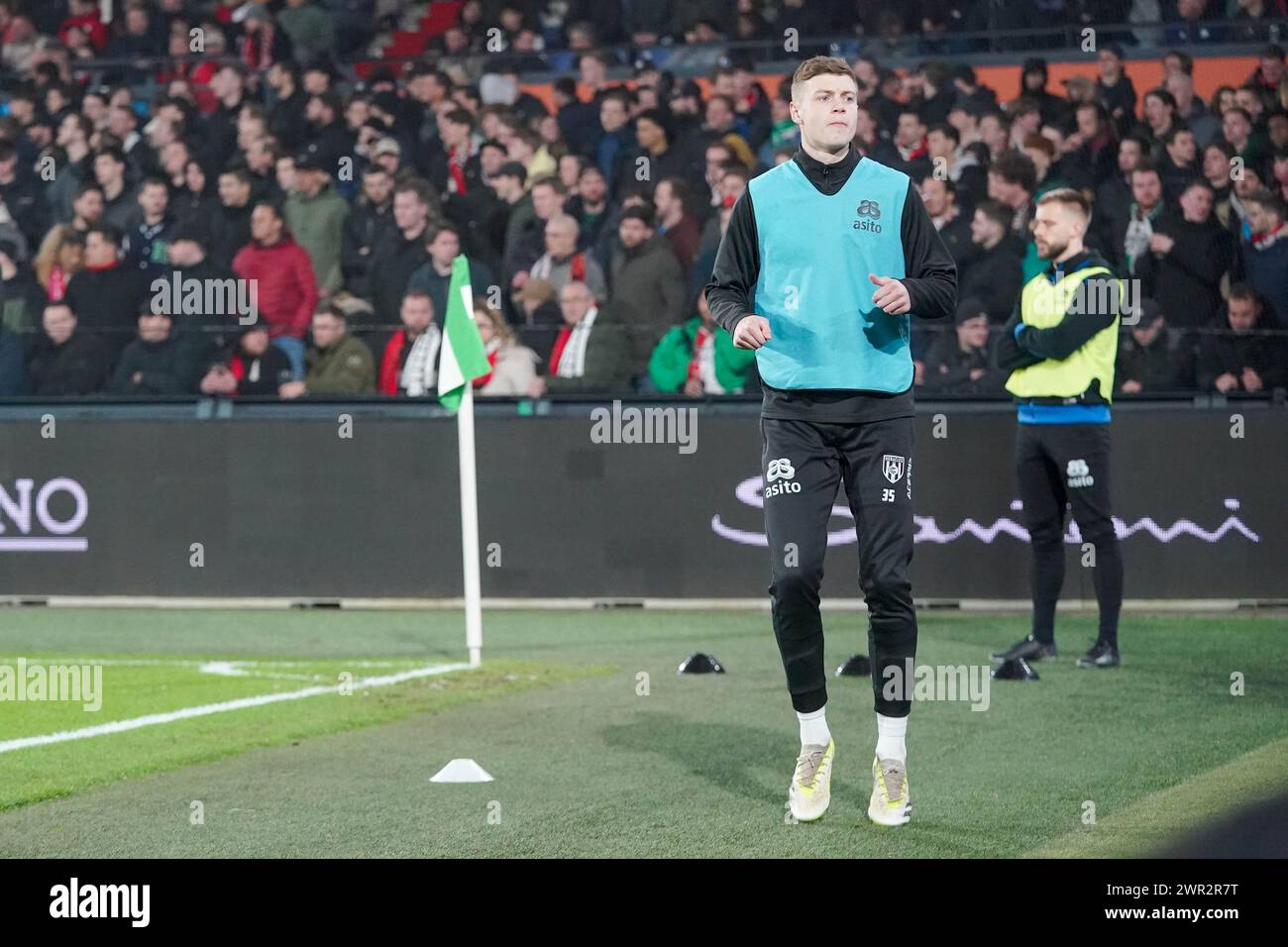 ROTTERDAM, 10-03-2024, Stadium Feijenoord de kuip, Dutch football ...
