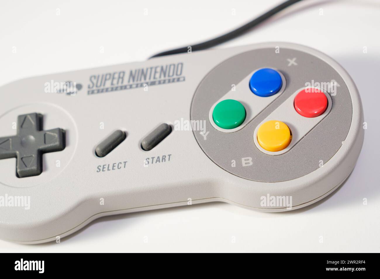 Newcastle UK: 1st July 2023: Super Nintendo controller uk version japan ...