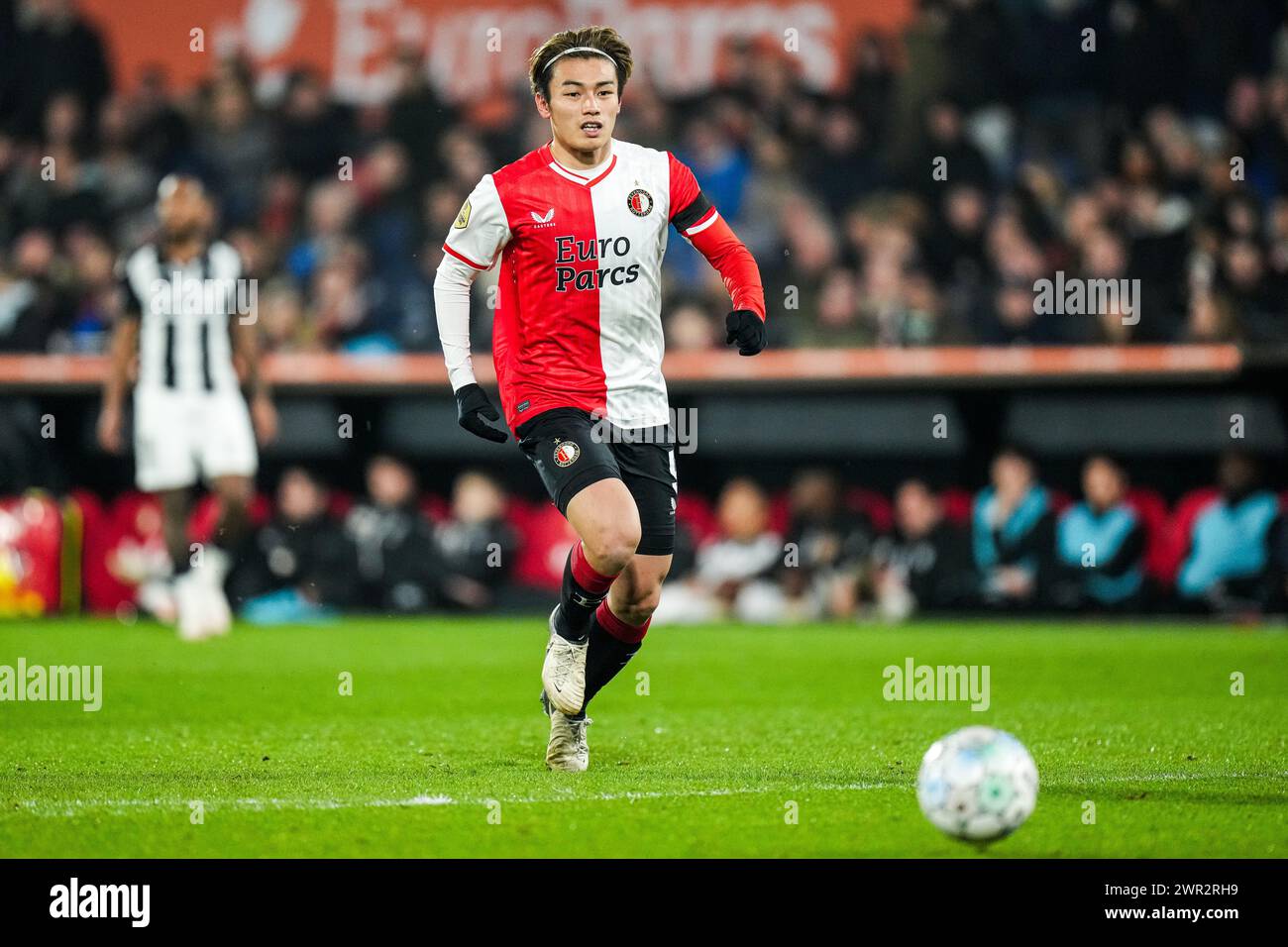 Rotterdam - Ayase Ueda of Feyenoord during the Eredivisie match between ...