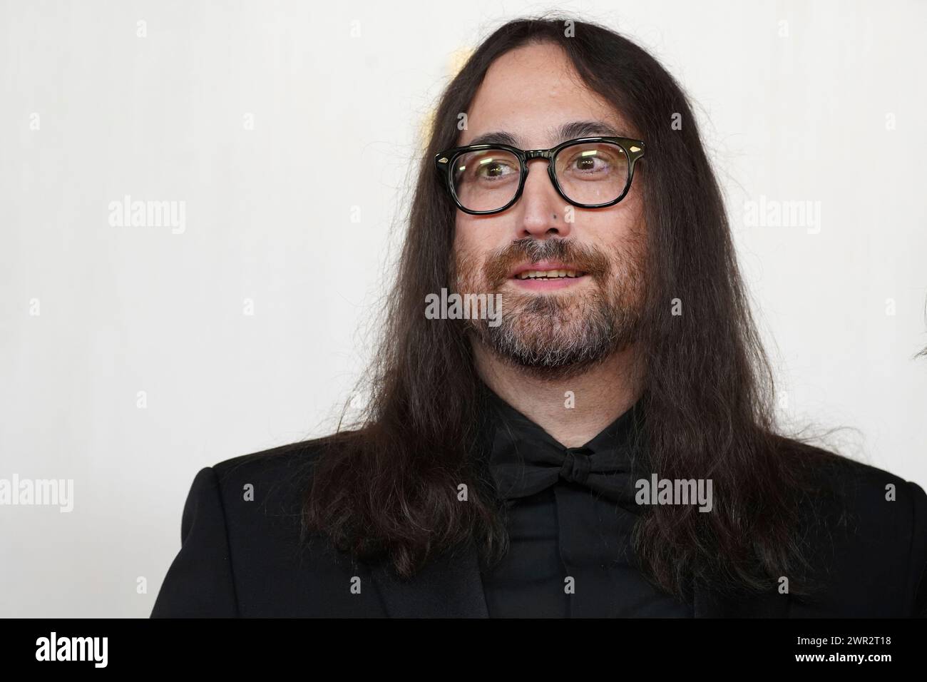 Sean Ono Lennon arrives at the Oscars on Sunday, March 10, 2024, at the ...