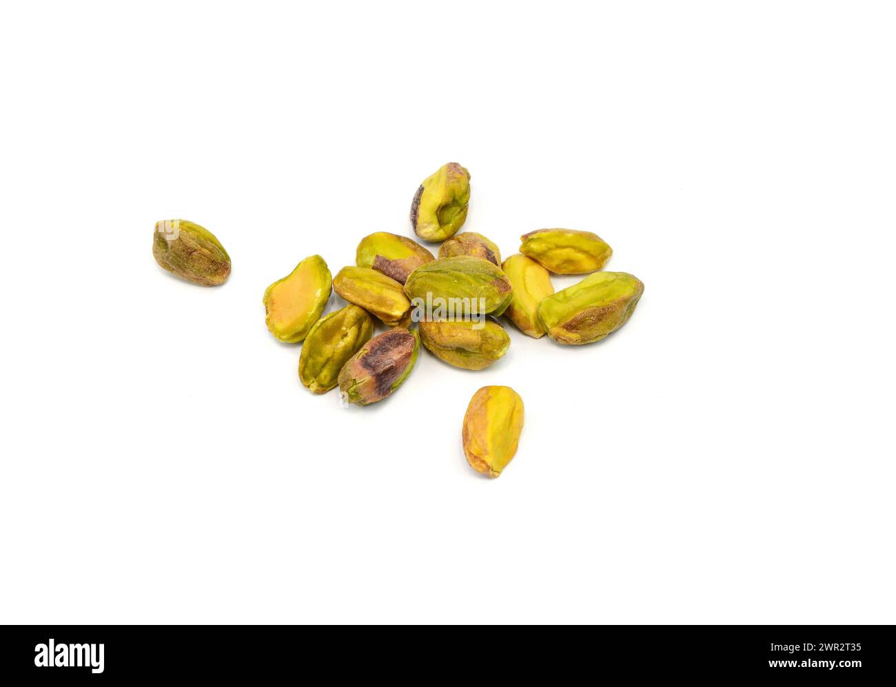 Pistachio kernels isolated hi-res stock photography and images - Alamy