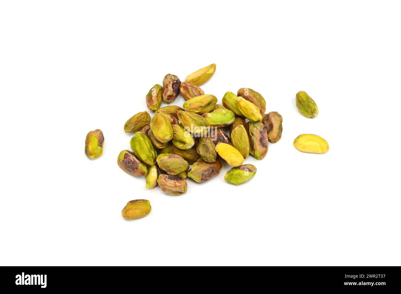 Pistachio kernels isolated hi-res stock photography and images - Alamy