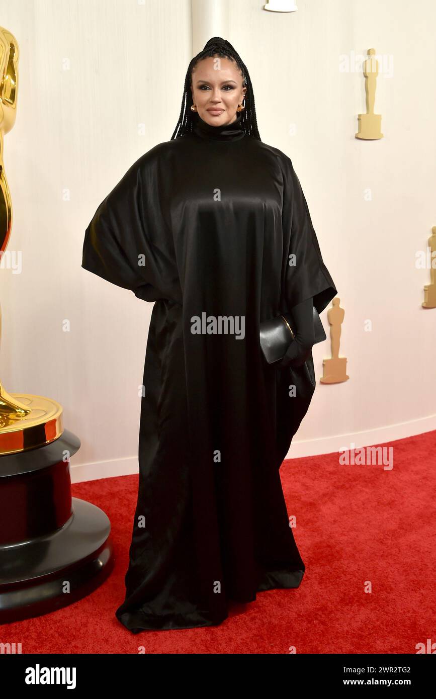Ava DuVernay arrives at the Oscars on Sunday, March 10, 2024, at the ...