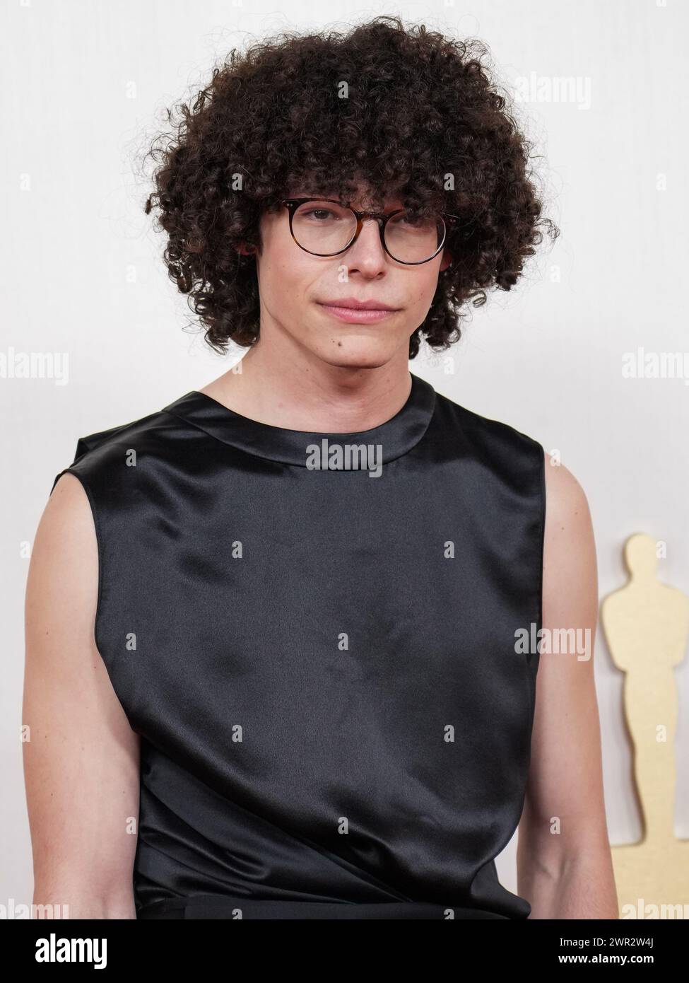 Los Angeles, USA. 10th Mar, 2024. Reece Feldman walking on the red ...