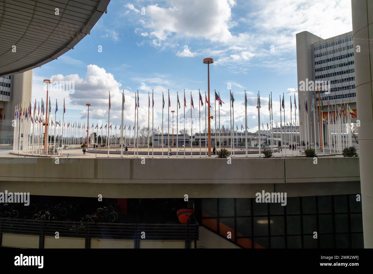 Vienna International Centre, United Nations UN Headquarters, Vienna ...