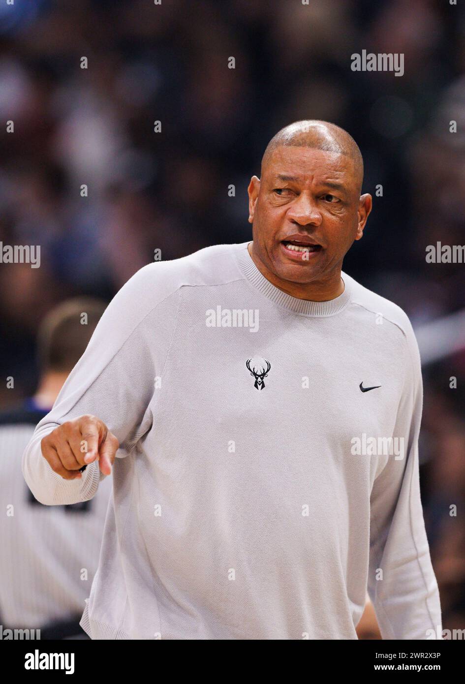 LOS ANGELES, CA - MARCH 10: Milwaukee Bucks head coach Doc Rivers ...