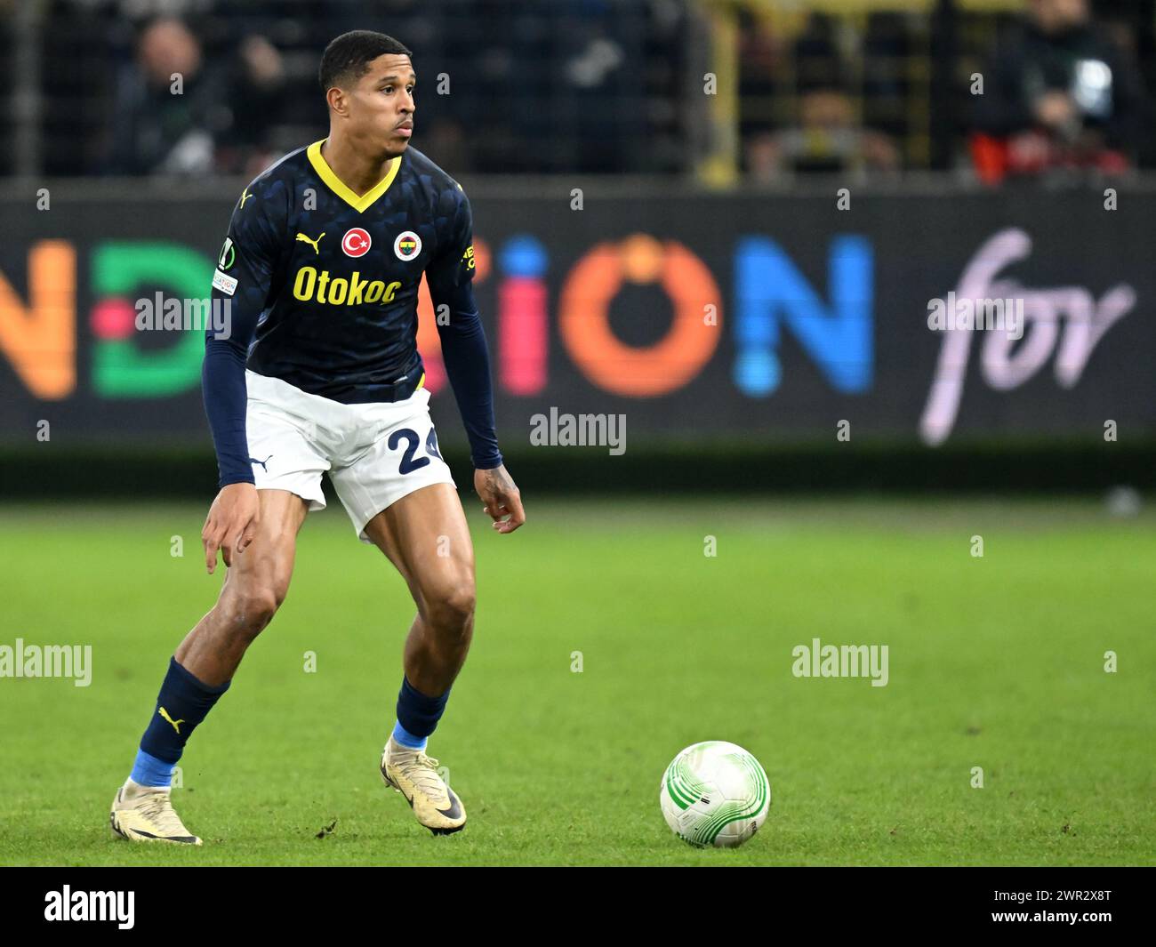 BRUSSELS - Jayden Oosterwolde of Fenerbahce SK during the UEFA Europa ...