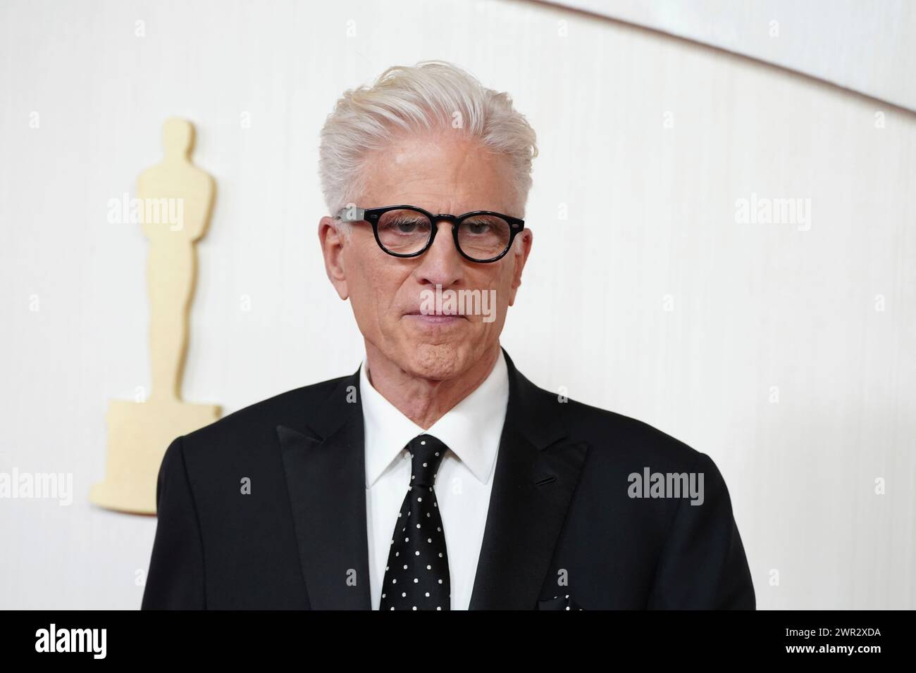 Ted Danson arrives at the Oscars on Sunday, March 10, 2024, at the ...