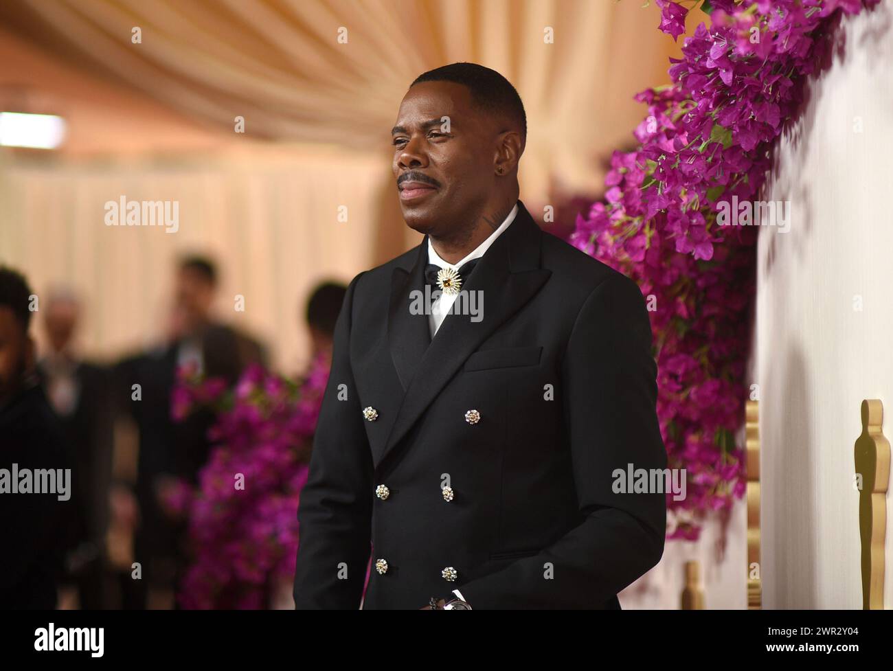 Colman Domingo arrives at the Oscars on Sunday, March 10, 2024, at the ...