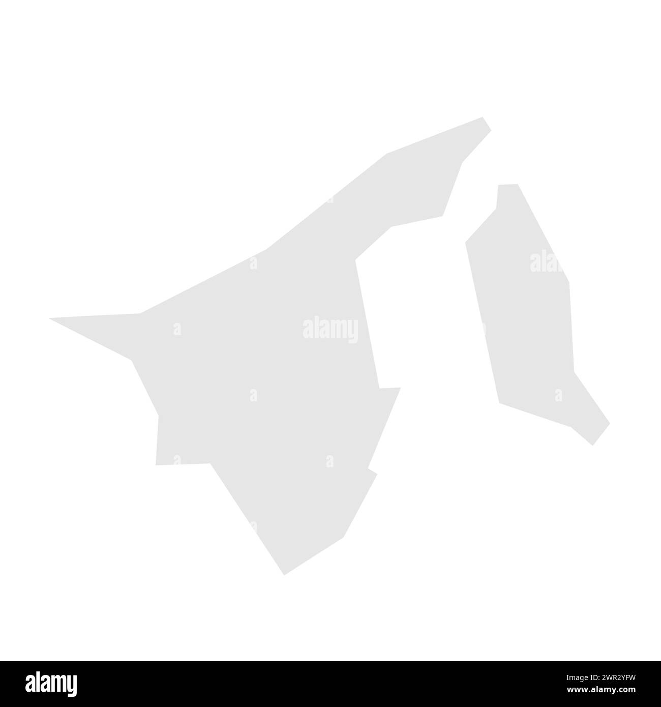 Blank brunei map Black and White Stock Photos & Images - Alamy
