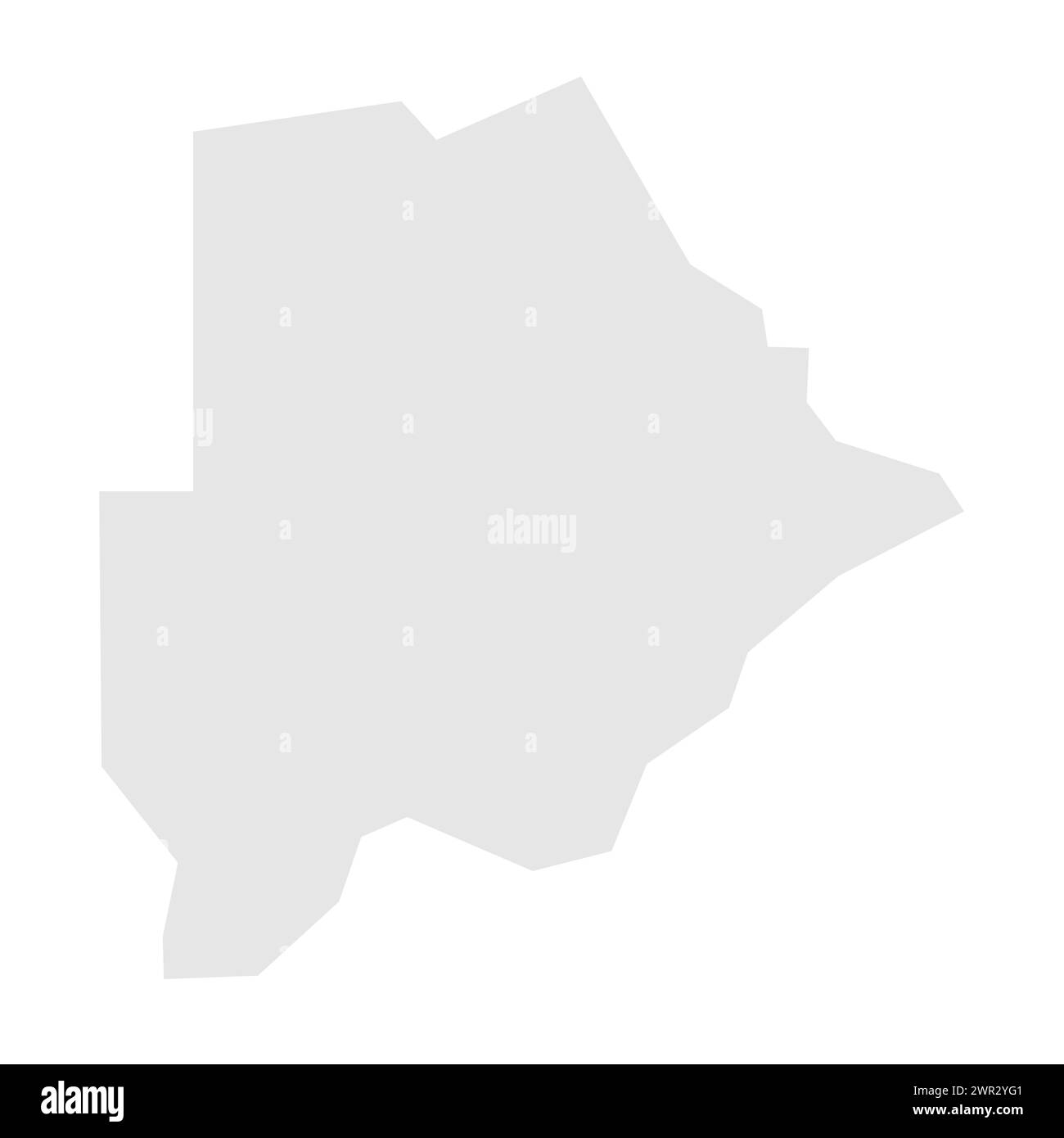 Map of gaborone Black and White Stock Photos & Images - Alamy