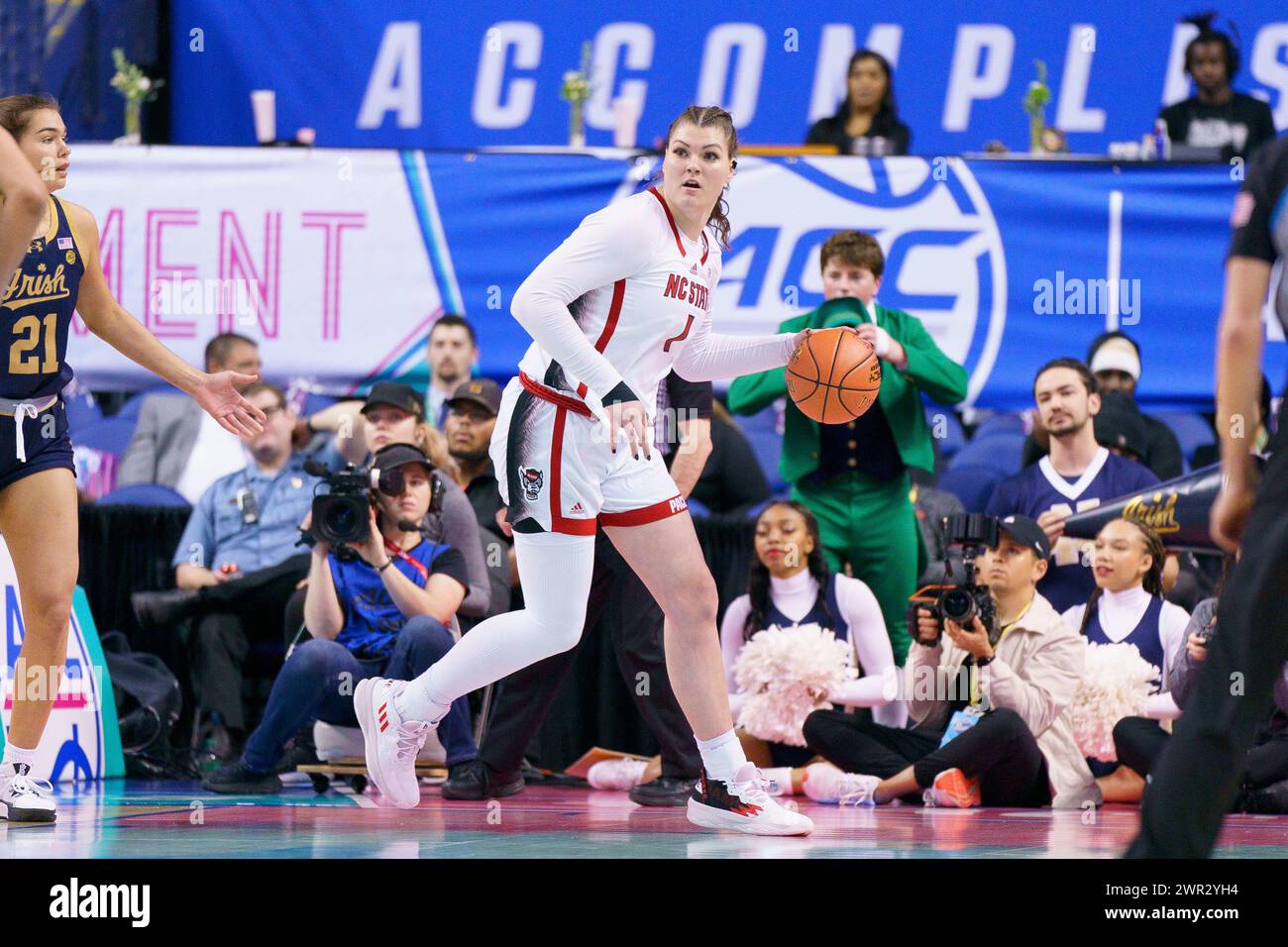 Greensboro, North Carolina, USA. 10th Mar, 2024. NC State center RIVER ...