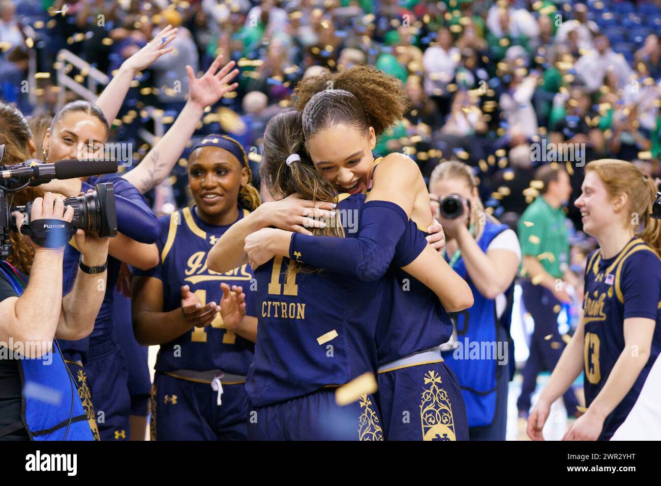 Greensboro, North Carolina, USA. 10th Mar, 2024. Notre Dame's SONIA ...
