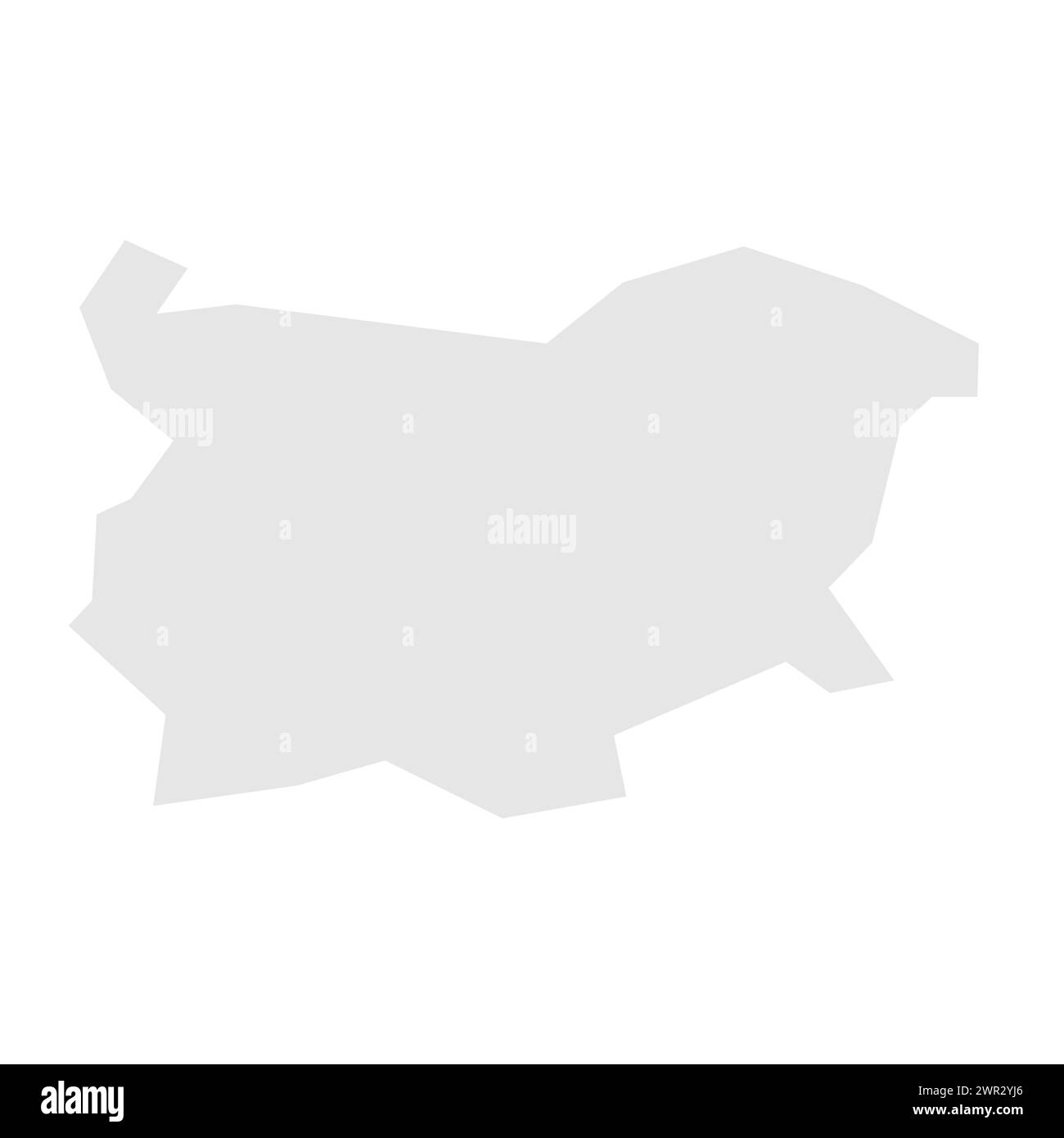 Blank sofia map hi-res stock photography and images - Alamy