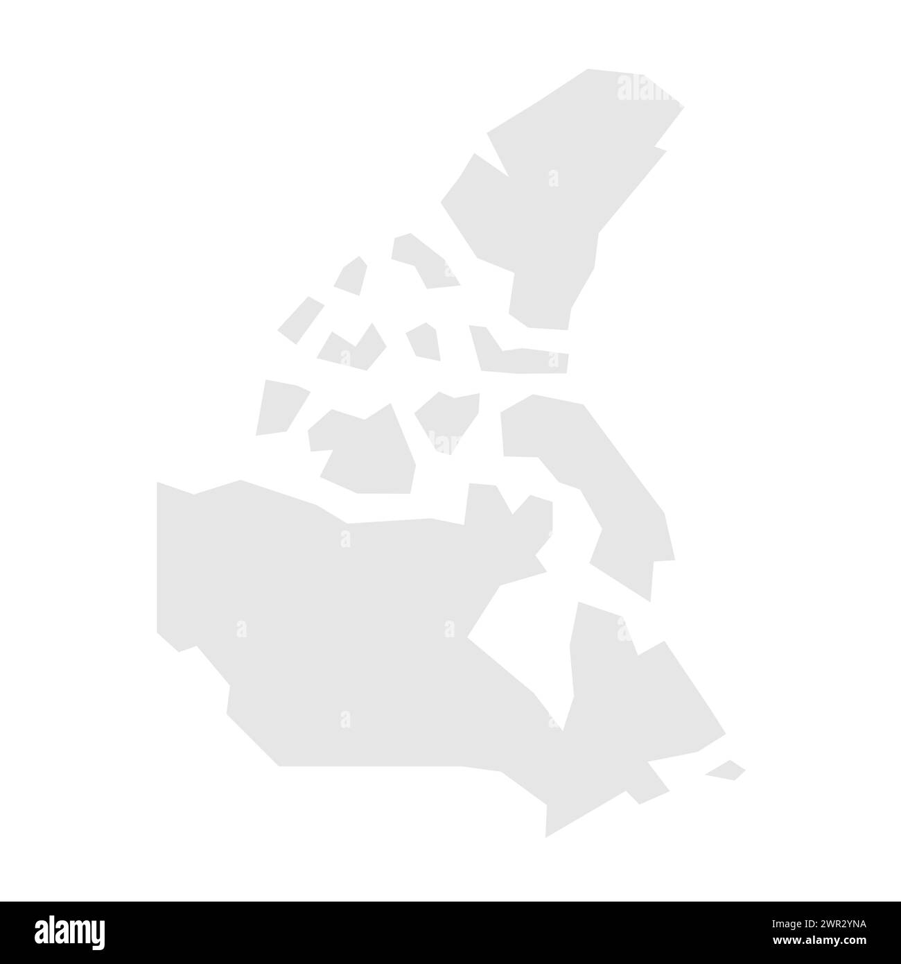 Blank ottawa map hi-res stock photography and images - Alamy