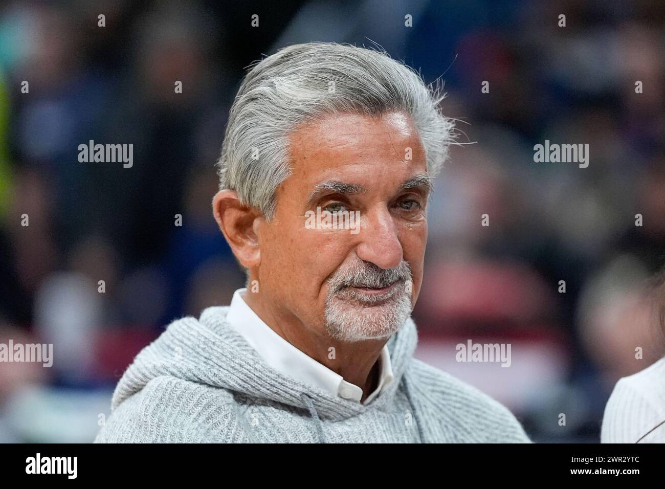 Washington Wizards owner Ted Leonsis stands during the second half of ...