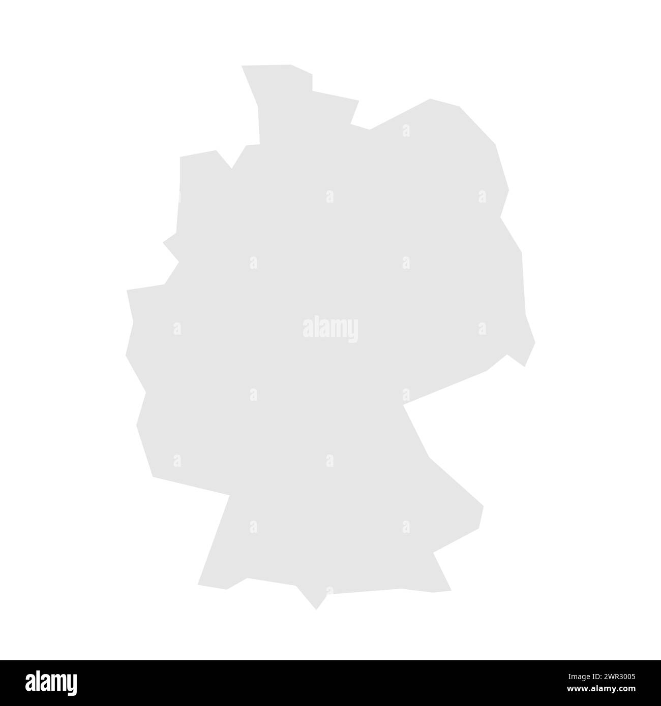 German territory on map Black and White Stock Photos & Images - Alamy