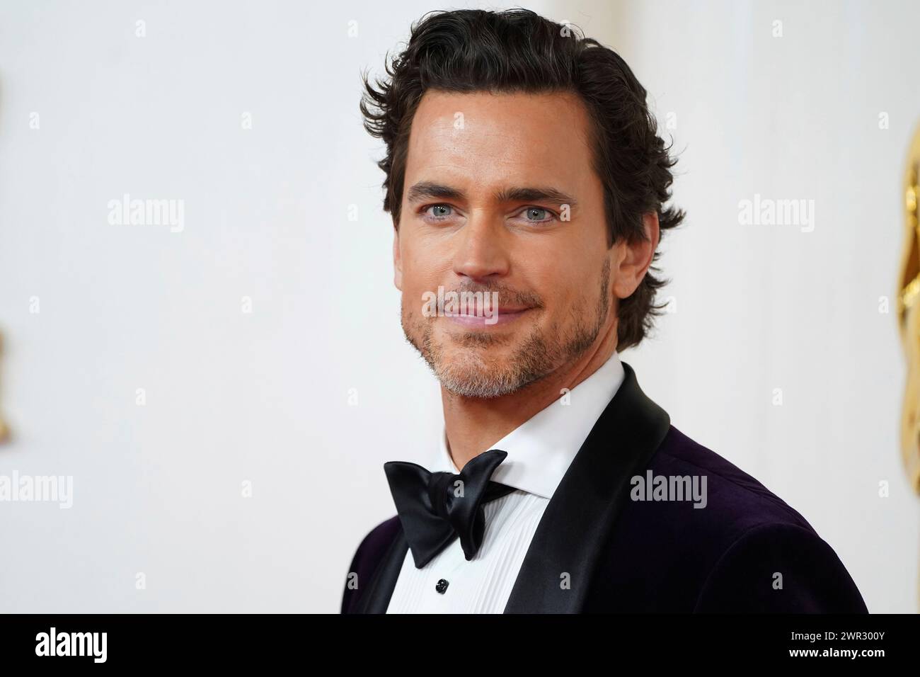 Matt Bomer arrives at the Oscars on Sunday, March 10, 2024, at the ...