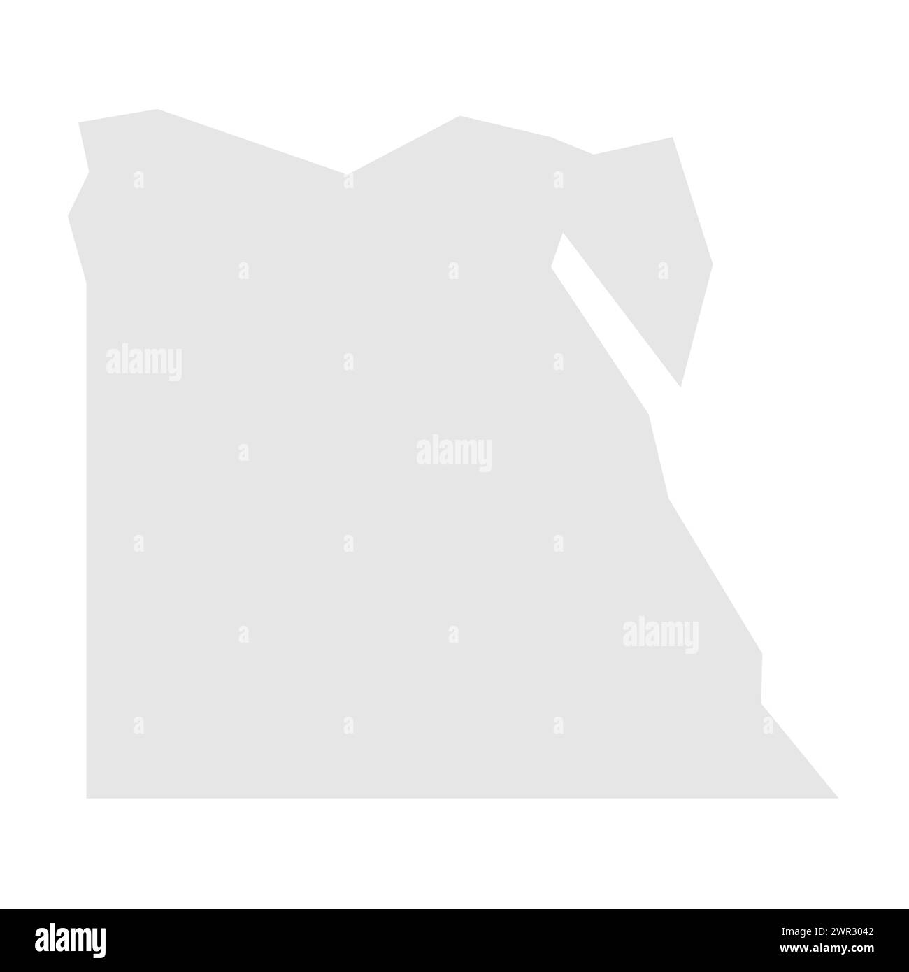 Egypt white map Black and White Stock Photos & Images - Alamy