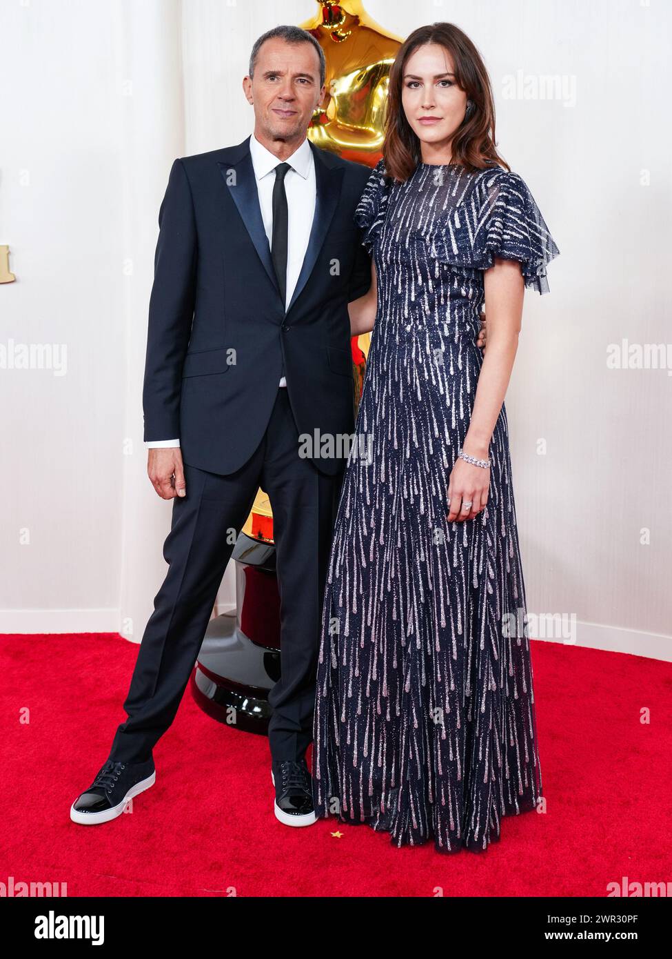 Los Angeles, USA. 10th Mar, 2024. John Battsek and Sarah Thomson ...