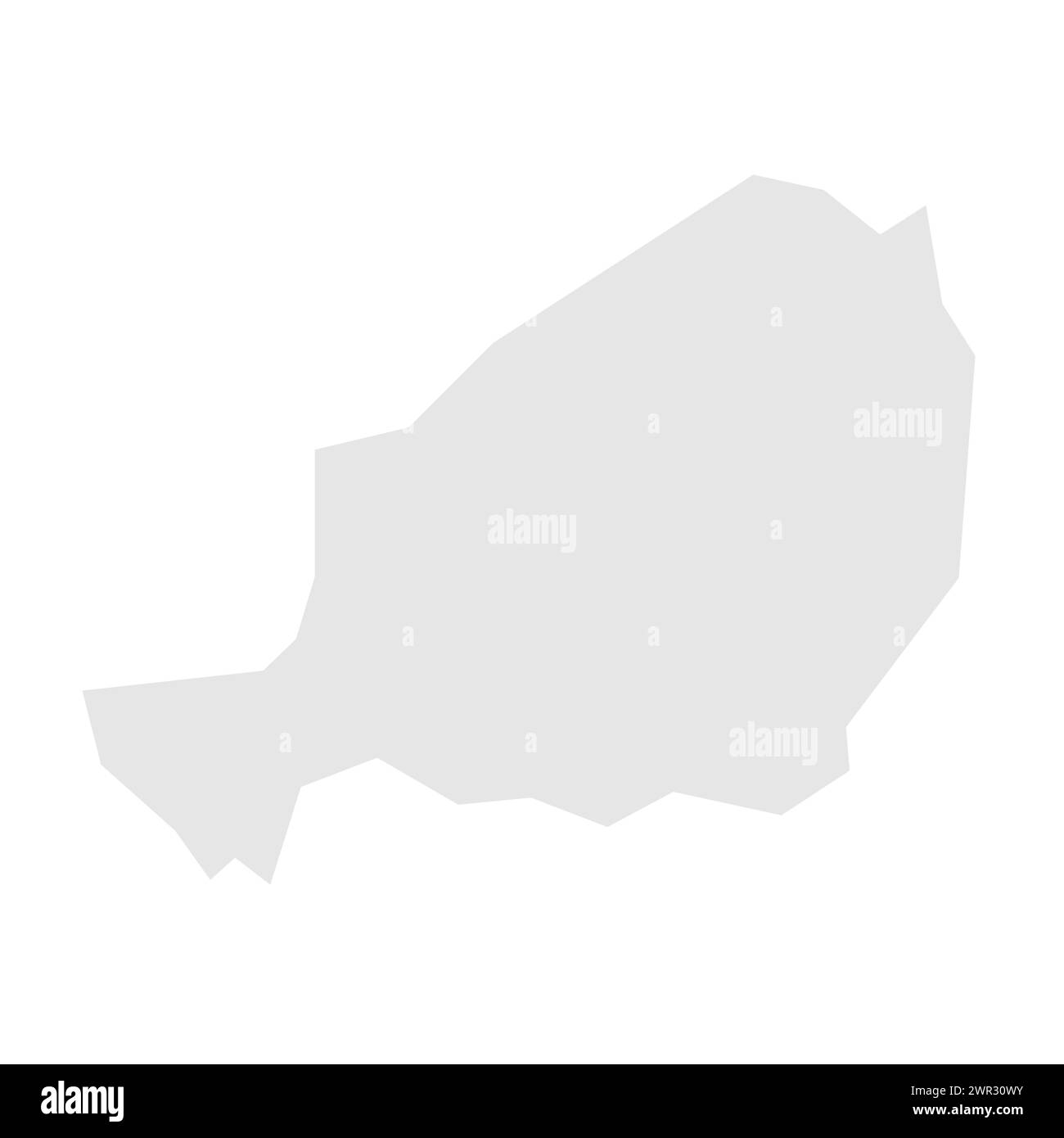 Map of niamey Black and White Stock Photos & Images - Alamy