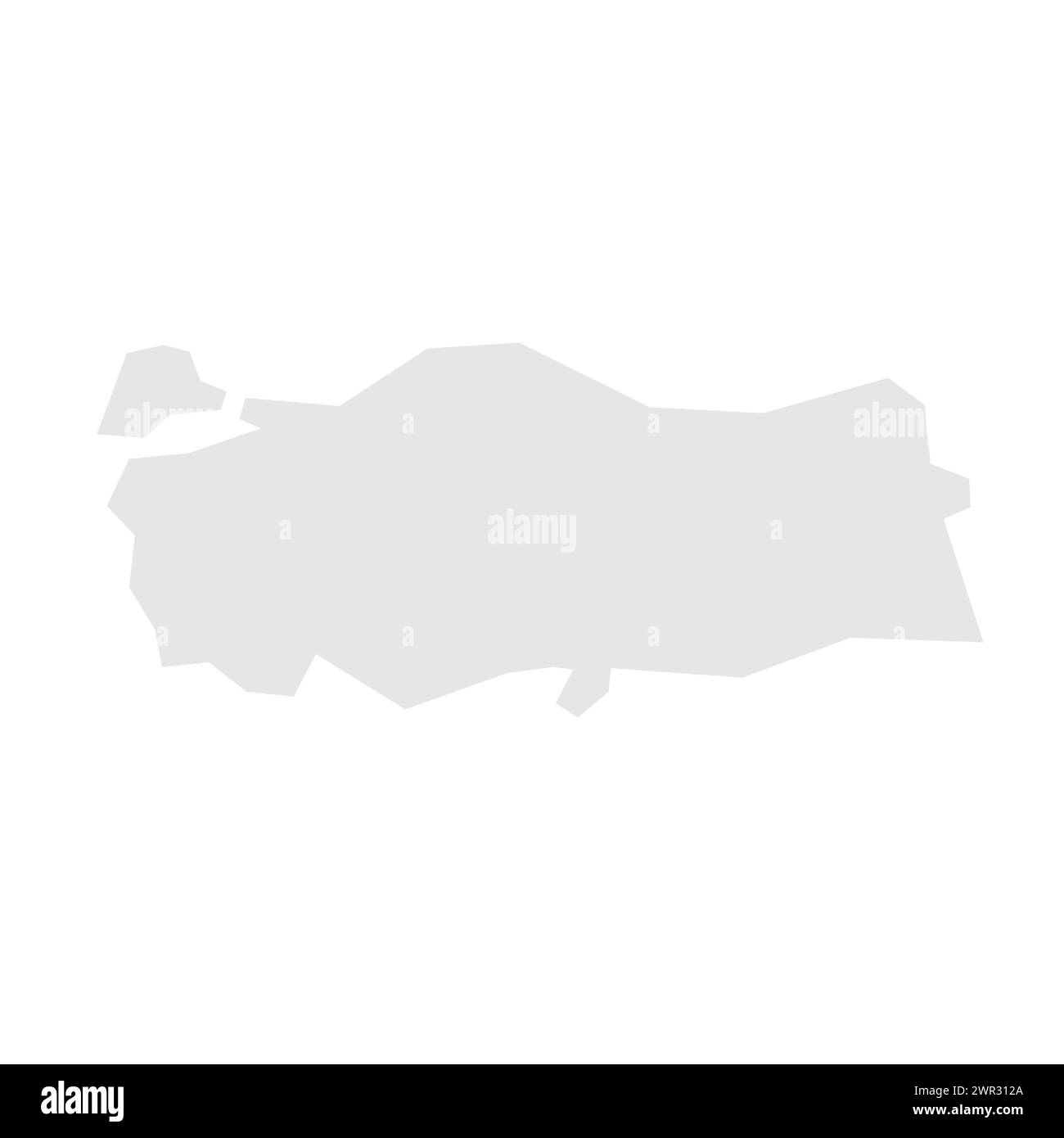 Blank ankara map hi-res stock photography and images - Alamy
