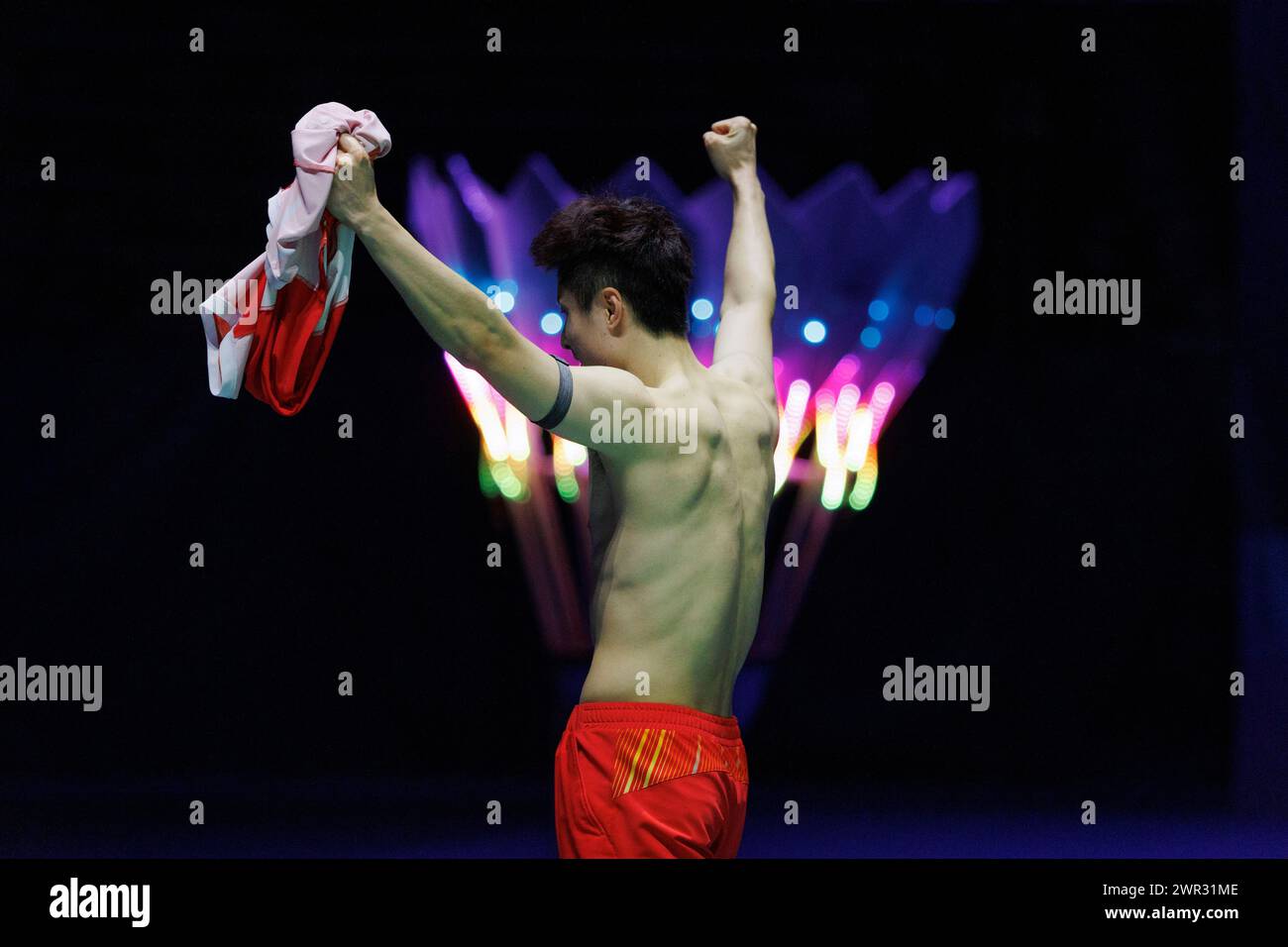 Paris, France. 08th Mar, 2024. Satisfaction of SHI Yu Qi [2](CHN) won ...