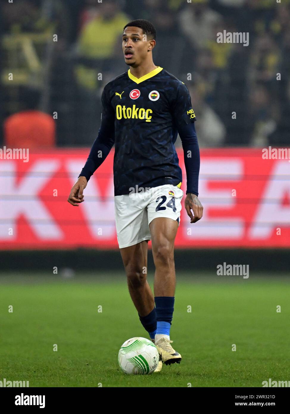 BRUSSELS - Jayden Oosterwolde of Fenerbahce SK during the UEFA Europa ...