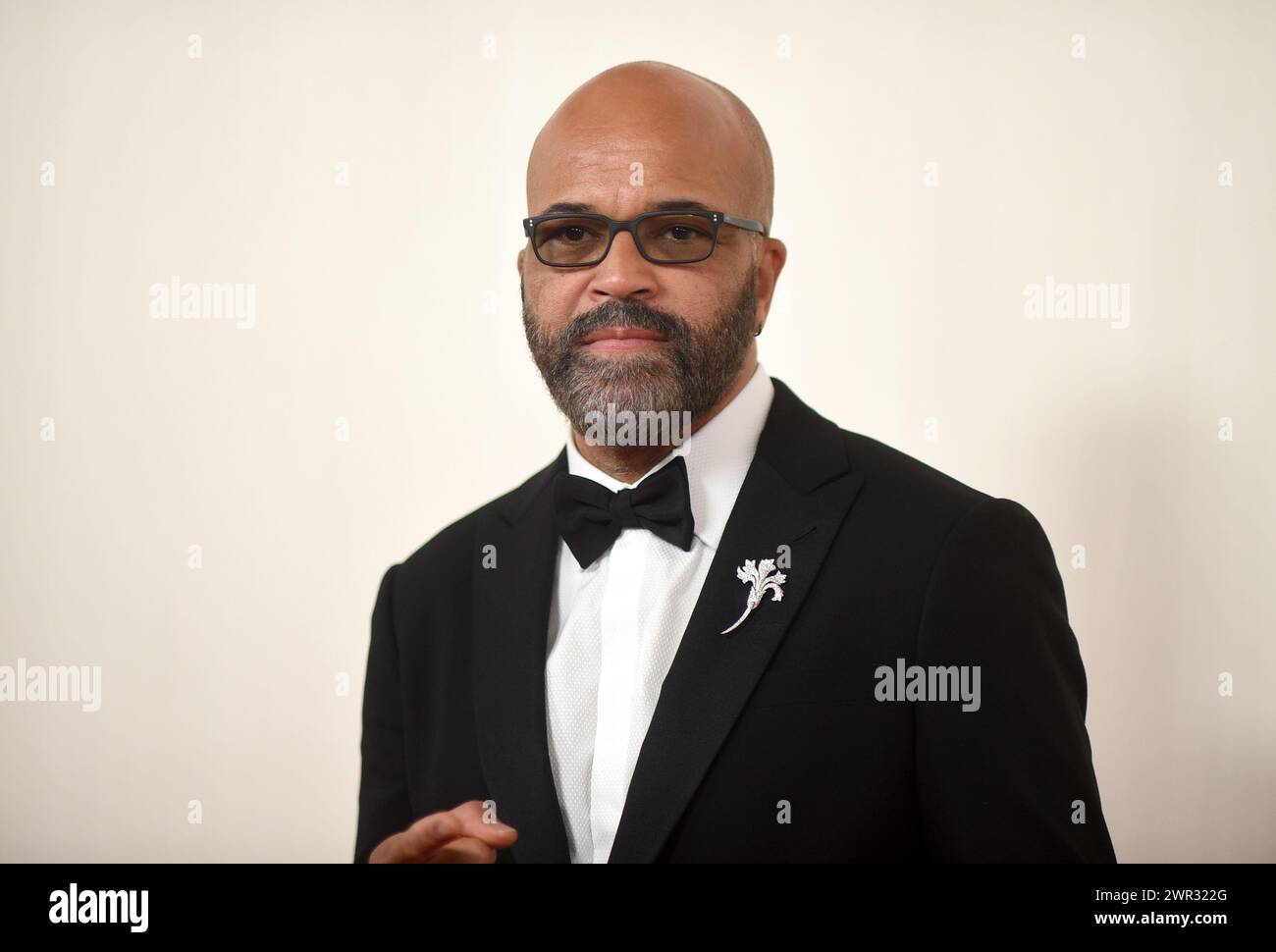 Jeffrey Wright arrives at the Oscars on Sunday, March 10, 2024, at the ...