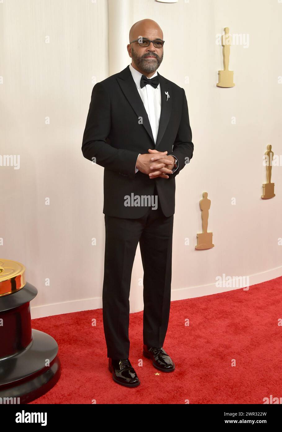 Jeffrey Wright arrives at the Oscars on Sunday, March 10, 2024, at the ...