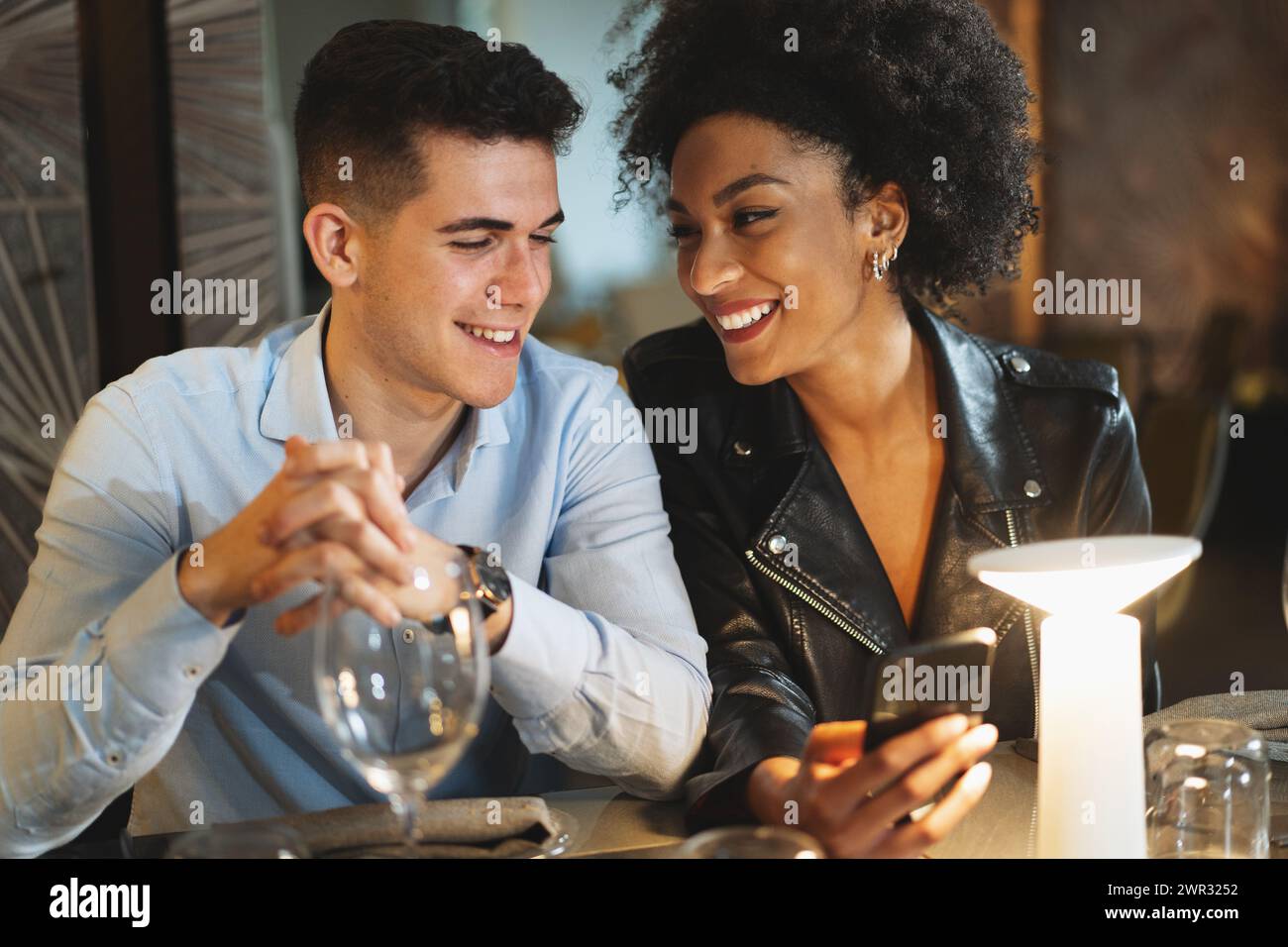 Conversation over meal hi-res stock photography and images - Alamy