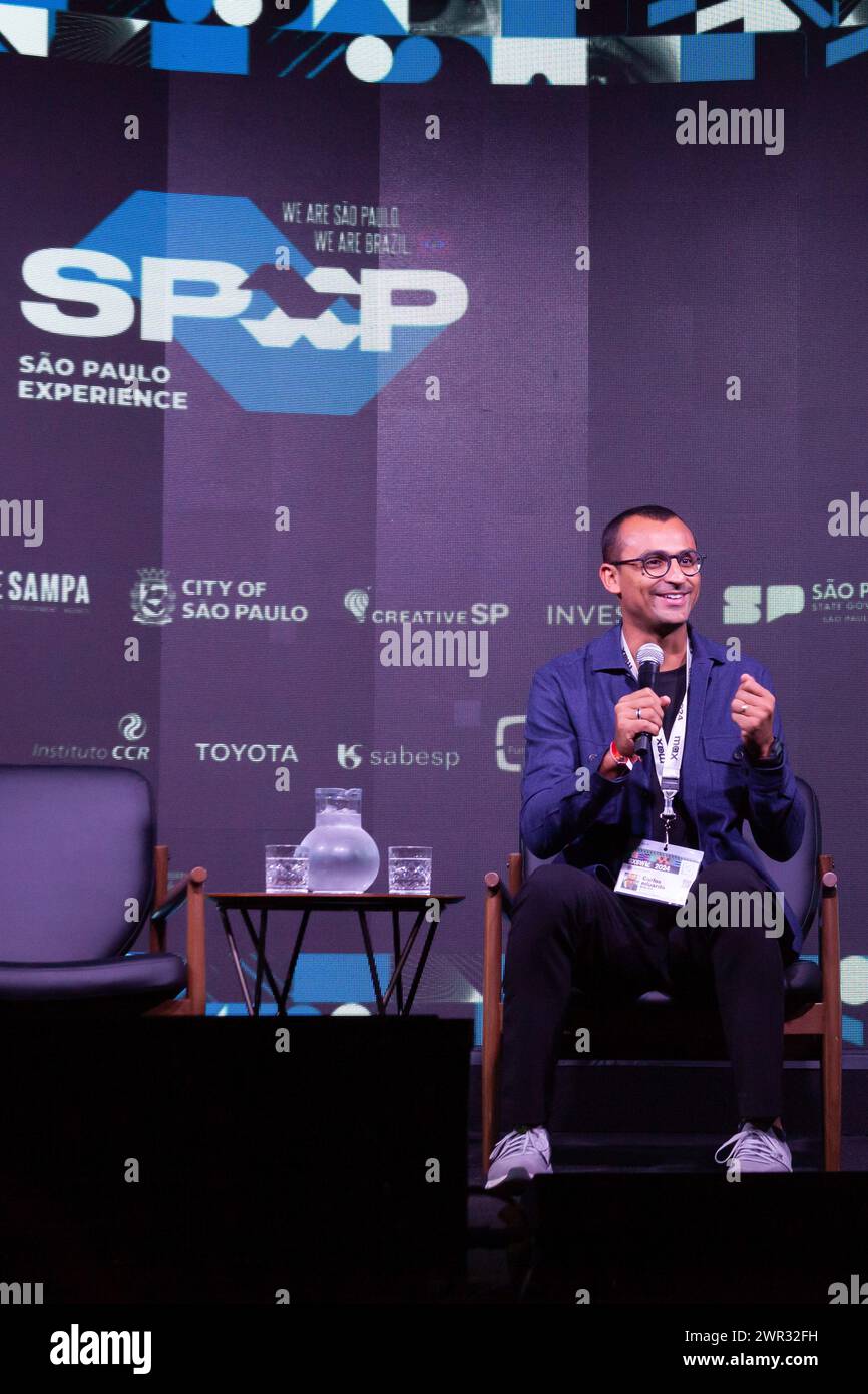 Austin, Estados Unidos. 10th Mar, 2024. Eduardo Lyra, founder of ...