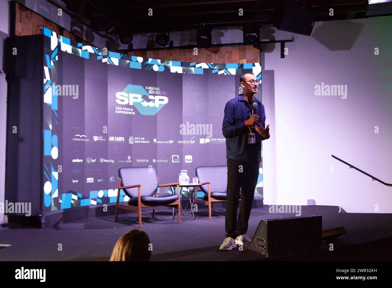 Austin, Estados Unidos. 10th Mar, 2024. Eduardo Lyra, founder of ...
