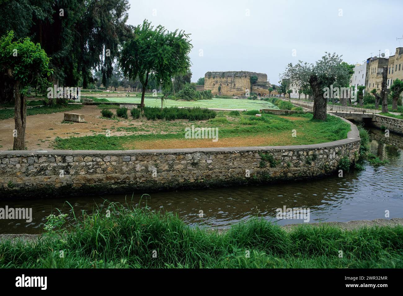 Fez, Morocco - Bou Jeloud Gardens Stock Photo - Alamy