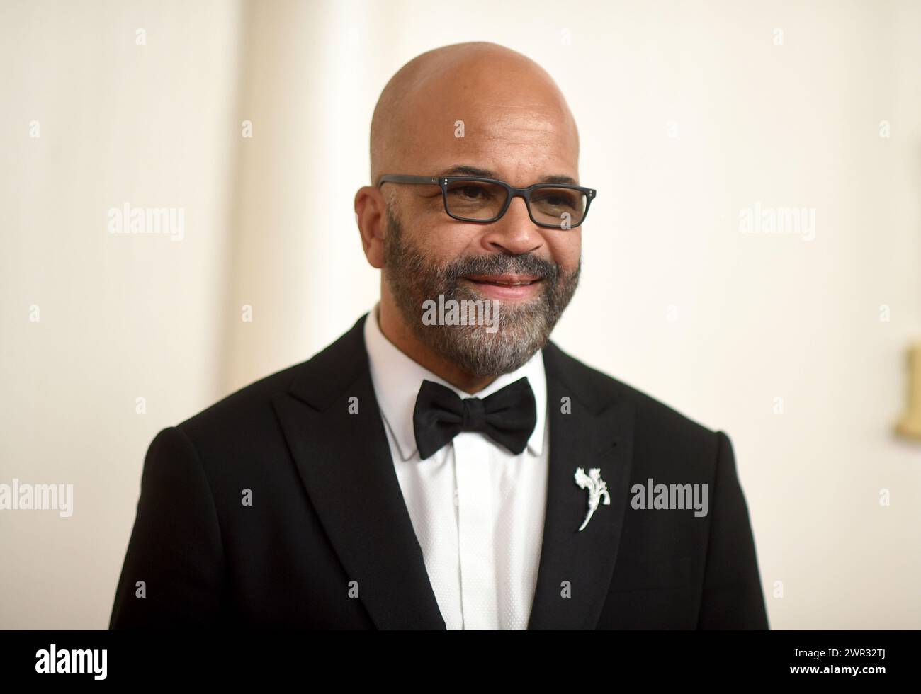 Jeffrey Wright arrives at the Oscars on Sunday, March 10, 2024, at the ...