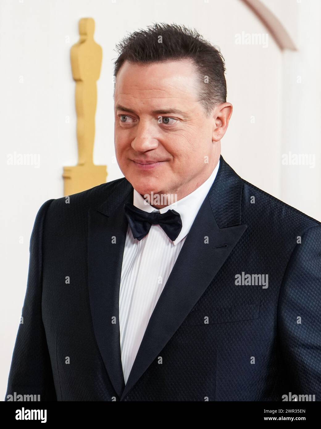 Los Angeles, USA. 10th Mar, 2024. Brendan Fraser walking on the red ...