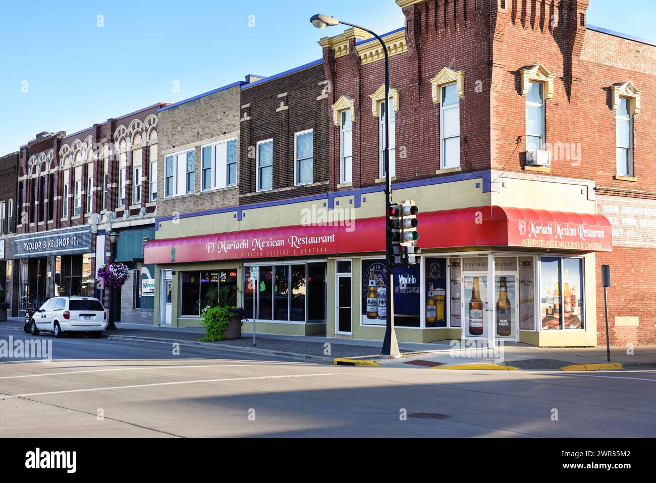 The streets of Austin Minnesota, Small town America Stock Photo - Alamy