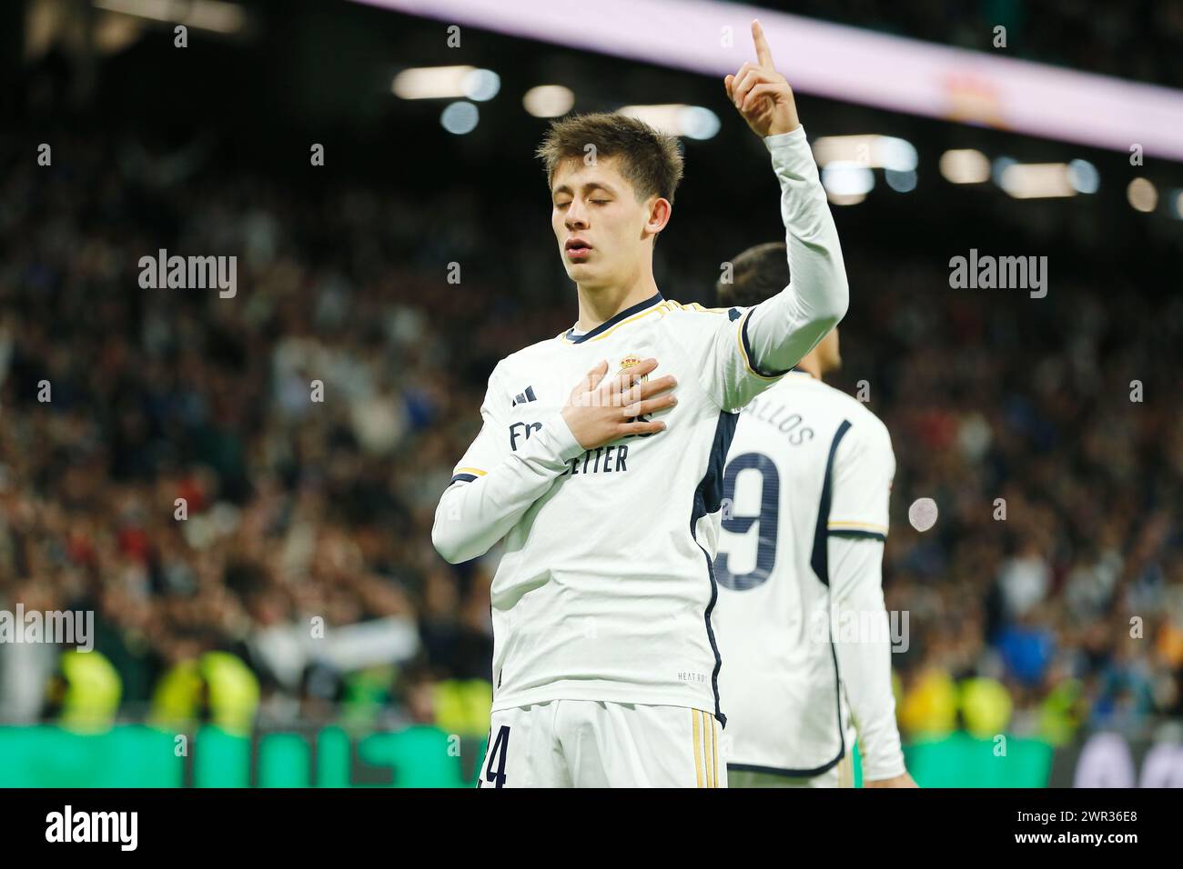 Madrid, Spain. 10th Mar, 2024. Arda Guler (Real) Football/Soccer ...