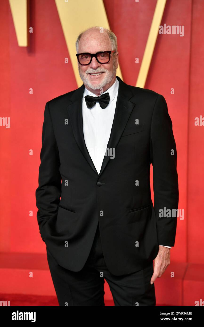 Greg Gorman arrives at the Vanity Fair Oscar Party on Sunday, March 10 ...