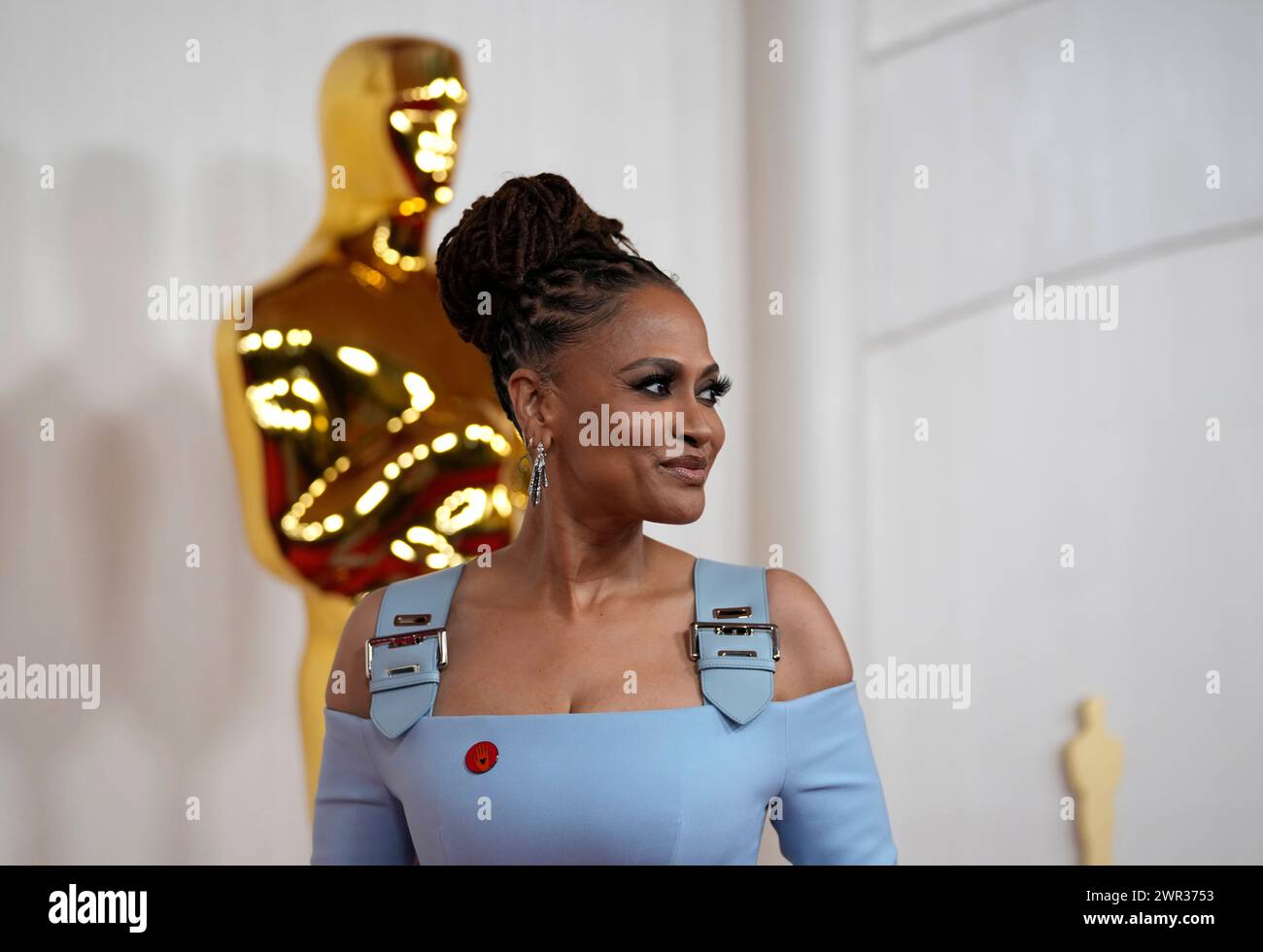 Ava DuVernay arrives at the Oscars on Sunday, March 10, 2024, at the ...