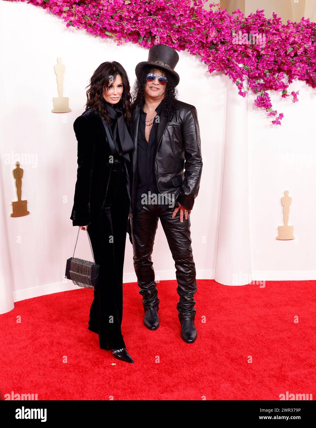 Hollywood, United States. 10th Mar, 2024. (L-R) Meegan Hodges and Slash ...