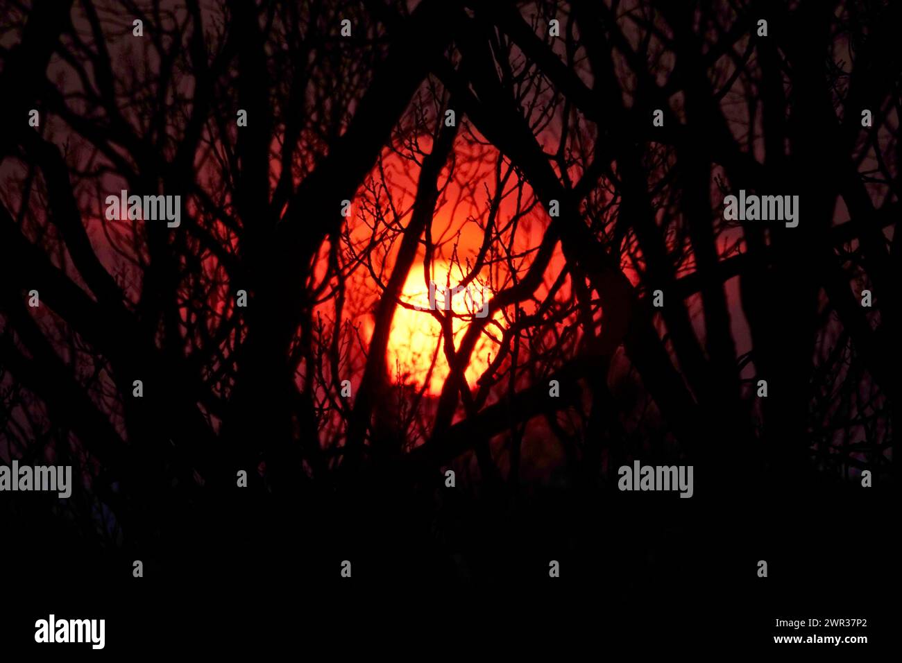 Beautiful march sunset hi-res stock photography and images - Alamy