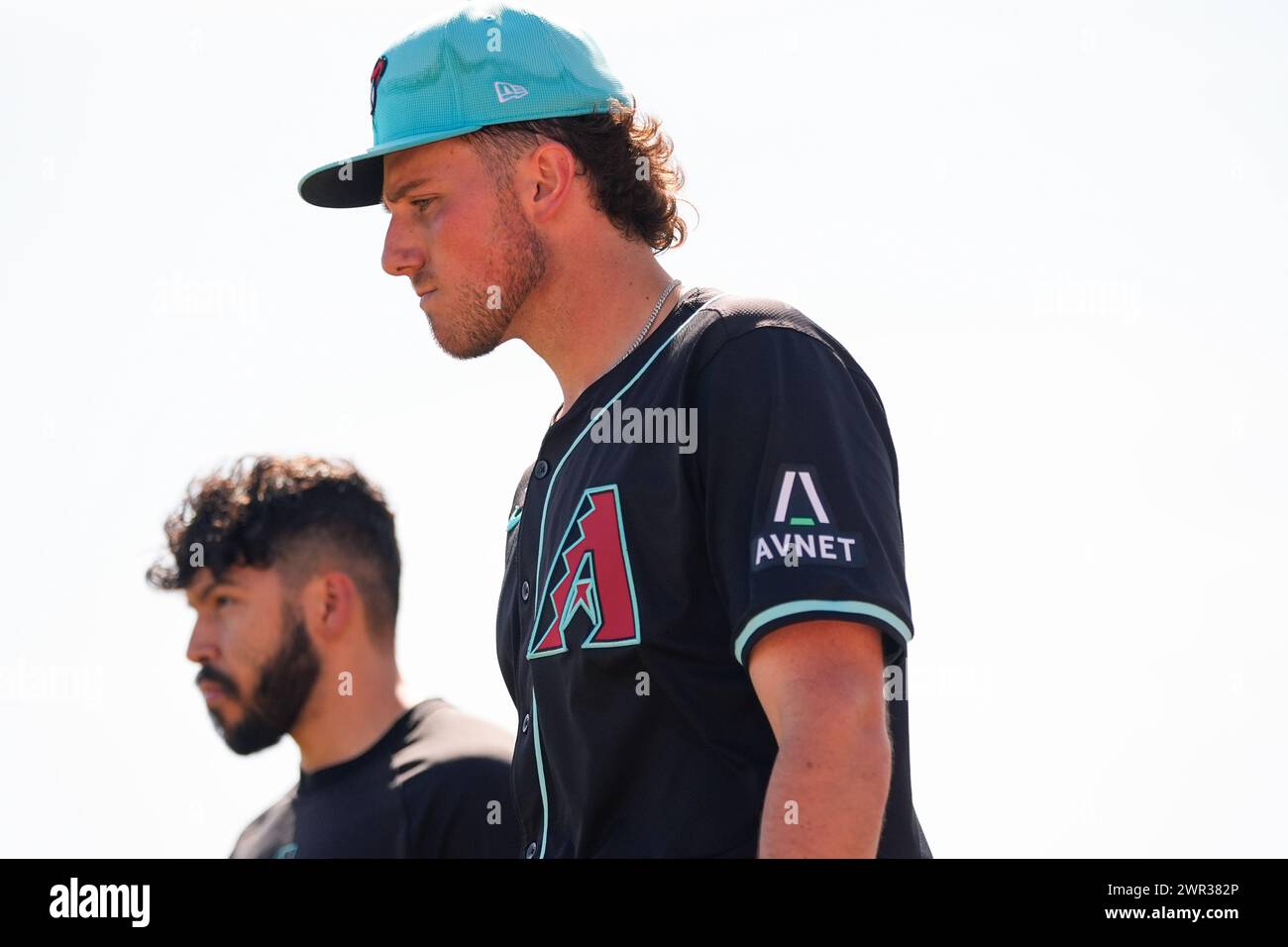 Arizona Diamondbacks starting pitcher Brandon Pfaadt leaves a spring ...