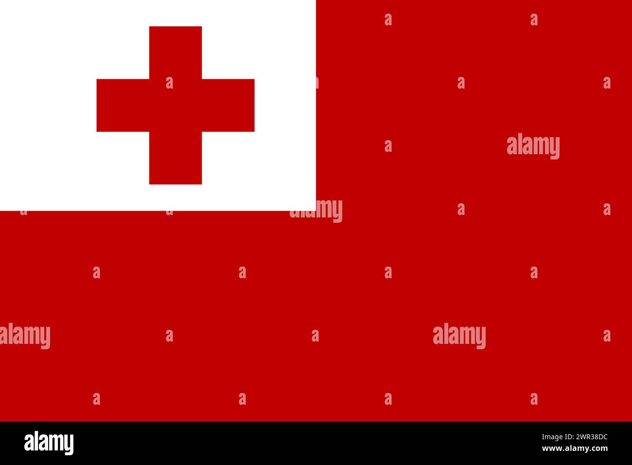 Tonga flag official colors hi-res stock photography and images - Alamy