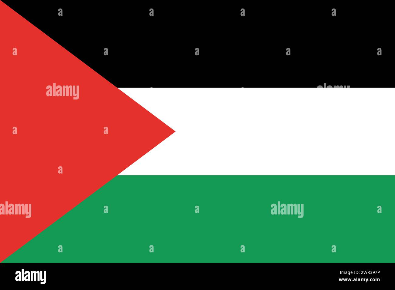 Palestine flag official colors hi-res stock photography and images - Alamy