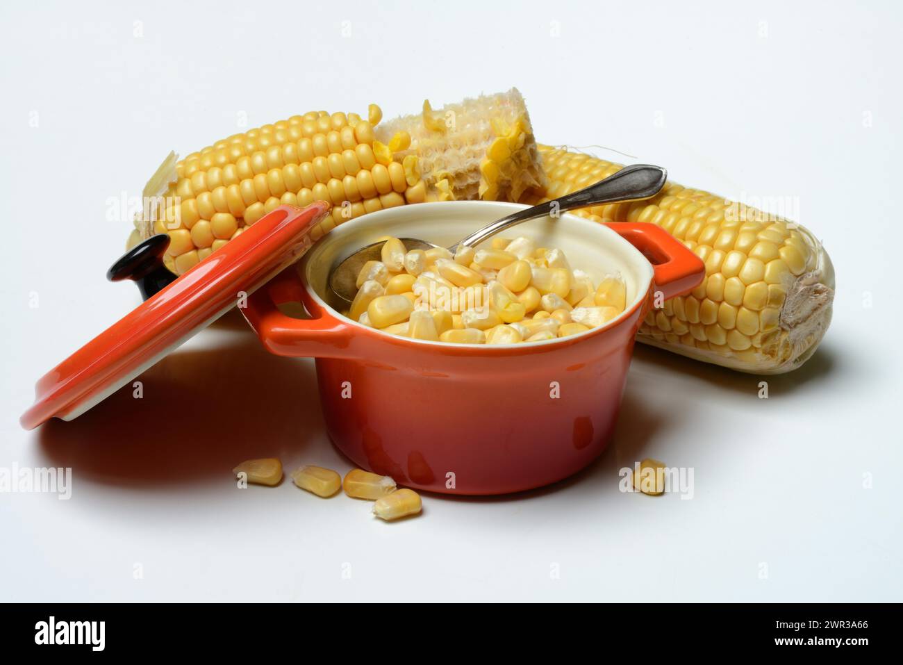 Sweet corn in pots hi-res stock photography and images - Alamy