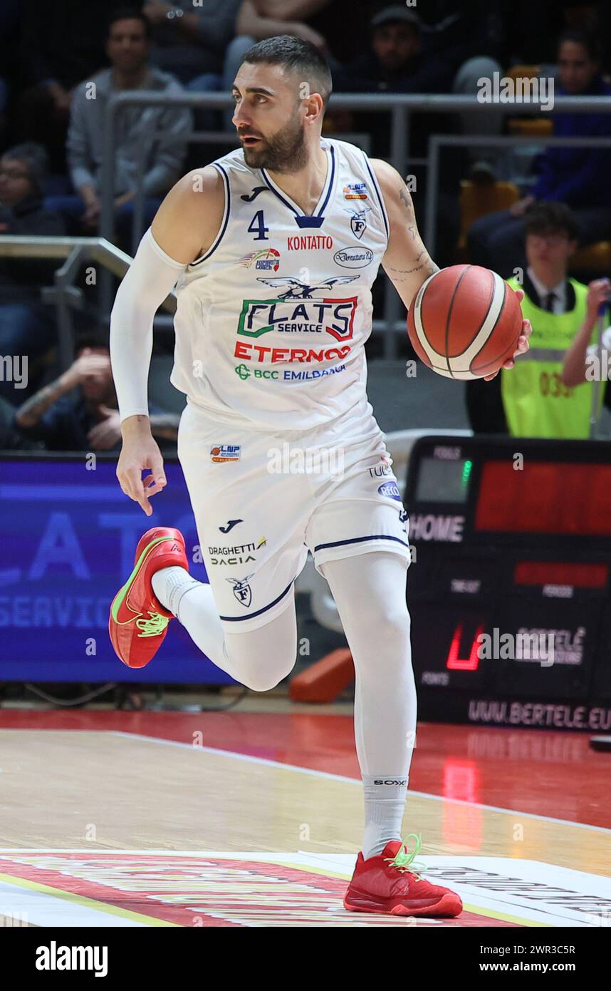 Bologna, Italy. 10th Mar, 2024. Pietro Aradori during the italian ...