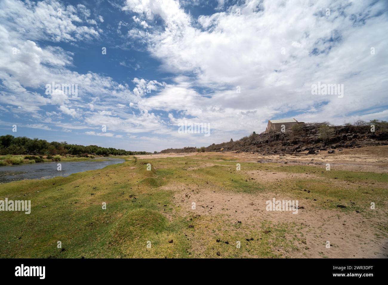 Police station of the German Schutztruppe in Namibia from 1904, colony ...