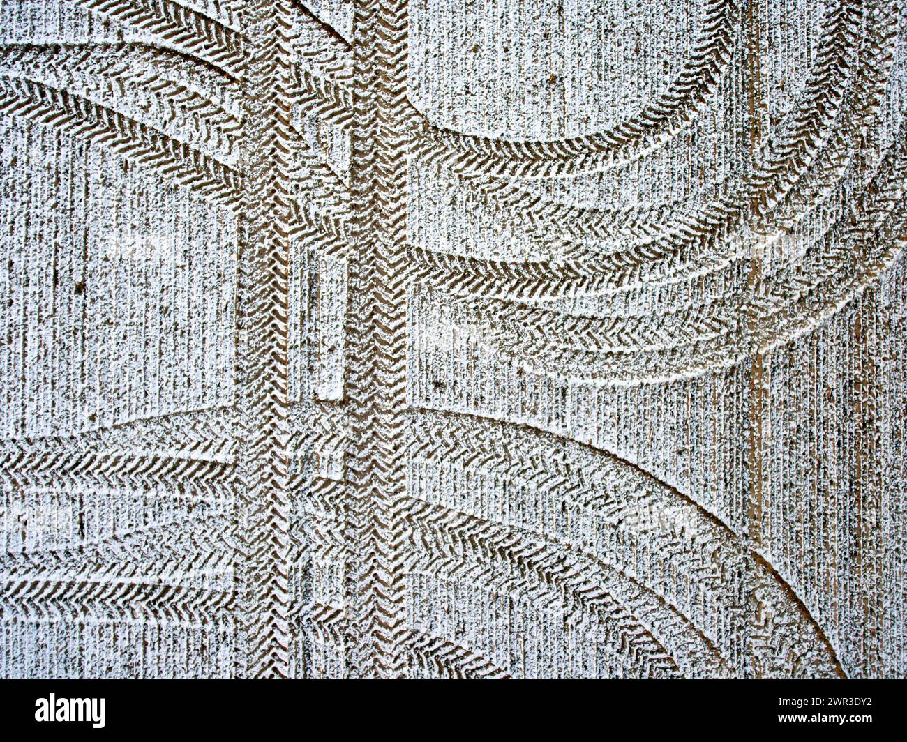 Tyre tracks field aerial hi-res stock photography and images - Alamy