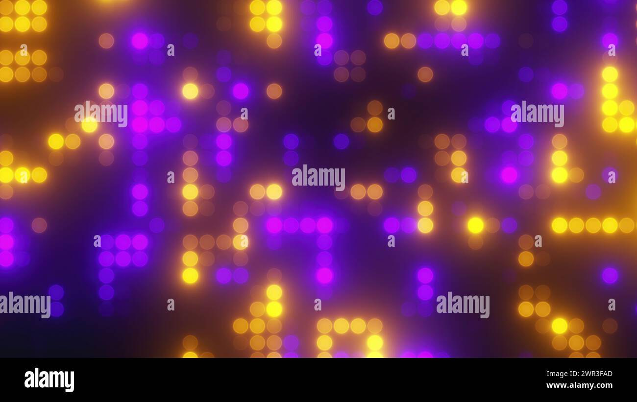 Abstract digital dots. Computer generated 3d render Stock Photo - Alamy